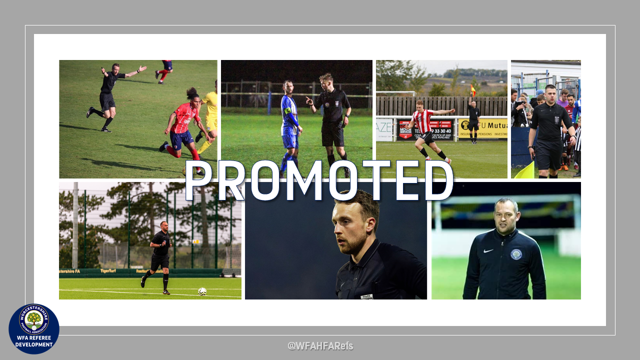 Worcestershire FA Referee Promotions - Worcestershire FA