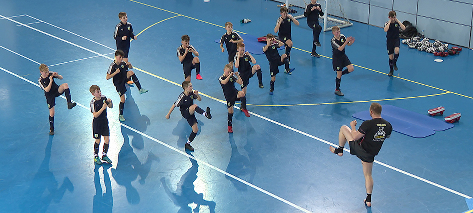 Burnley FC academy: kickboxing | The Boot Room