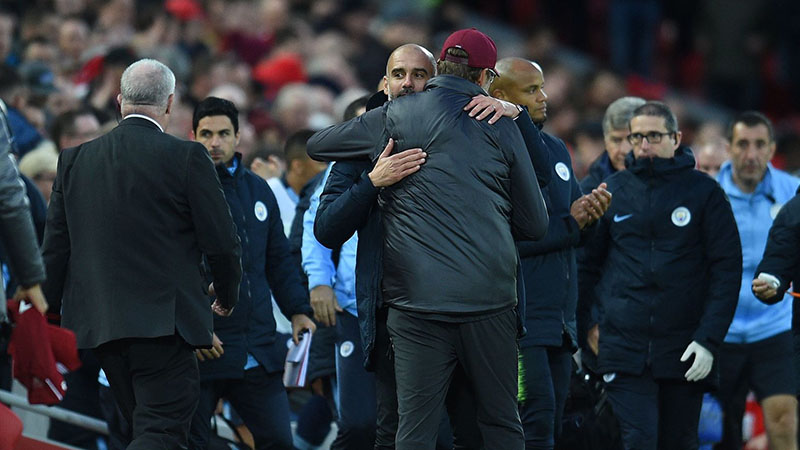 Jurgen Klopp and Pep Guardiola back Heads Up initiative