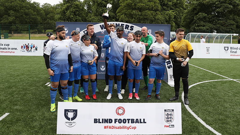 The FA Disability Cup Finals took place at St. George's Park