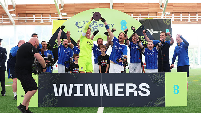 The FA Disability Cup 2024 - match highlights from St George's Park