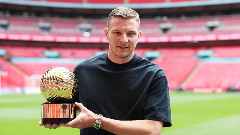 Wrexham's Paul Mullin wins the FA Cup Golden Ball for 2022-23 season