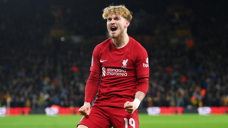 Harvey Elliott fires Liverpool past Wolves in FA Cup third round replays