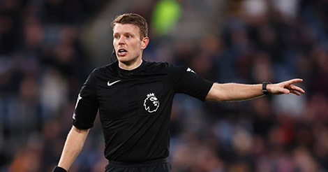 FA Cup quarter-final referee appointments