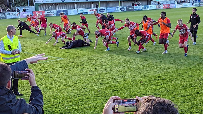 Road to Wembley: Matt Bass takes in AFC Totton v Ramsgate in the FA Cup ...