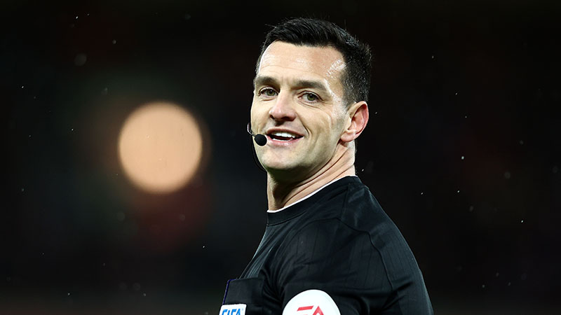 Andrew Madley to referee 2024 Emirates FA Cup Final between Manchester ...