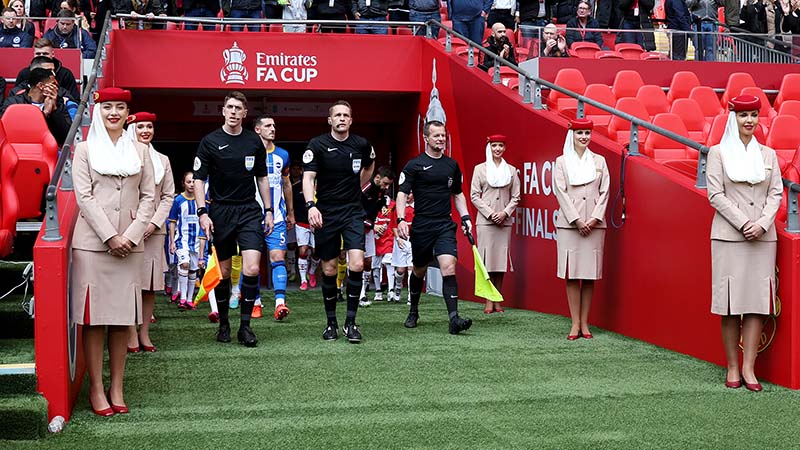 The FA Cup extends its global partnership with Emirates for four more years