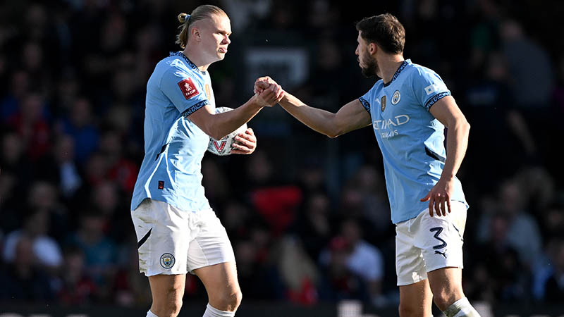 Video highlights of the Emirates FA Cup quarter-finals in 2025