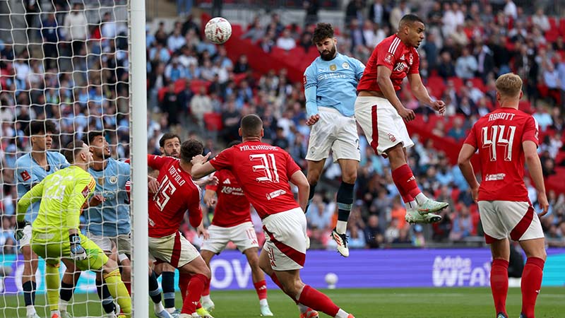 Watch video highlights of the 2025 Emirates FA Cup semi-finals at Wembley