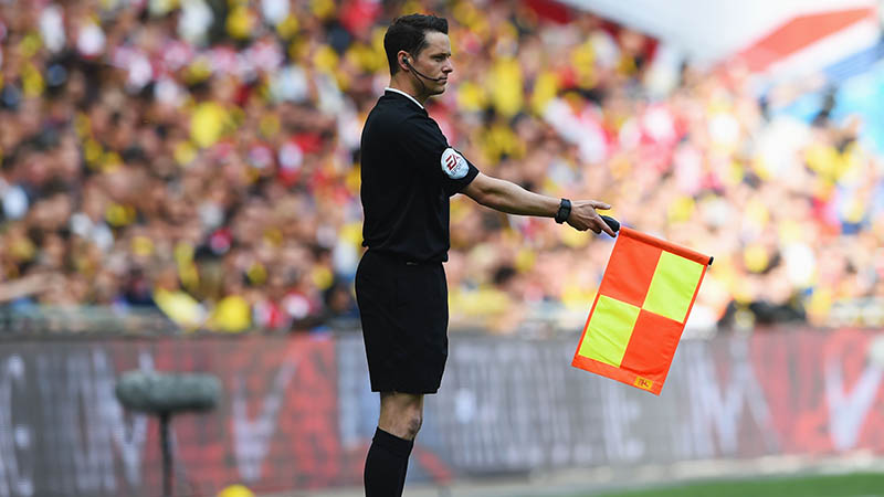 FA Cup Final referee Darren England on his journey and experiences so far