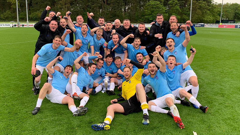 Campfield FC lift 2020 FA Sunday Cup title after win over St. Josephs ...