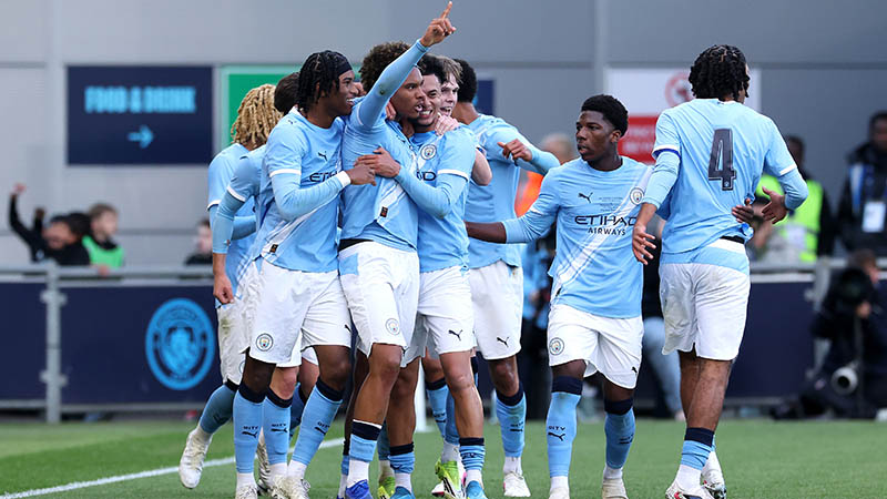 Manchester City beat Manchester United by 2-1 in FA Youth Cup FInal 2026