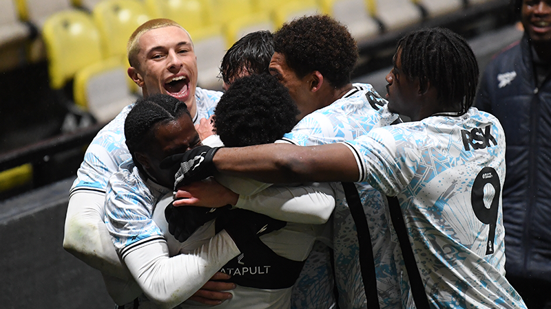 Find out how the action unfolded in the FA Youth Cup fourth round