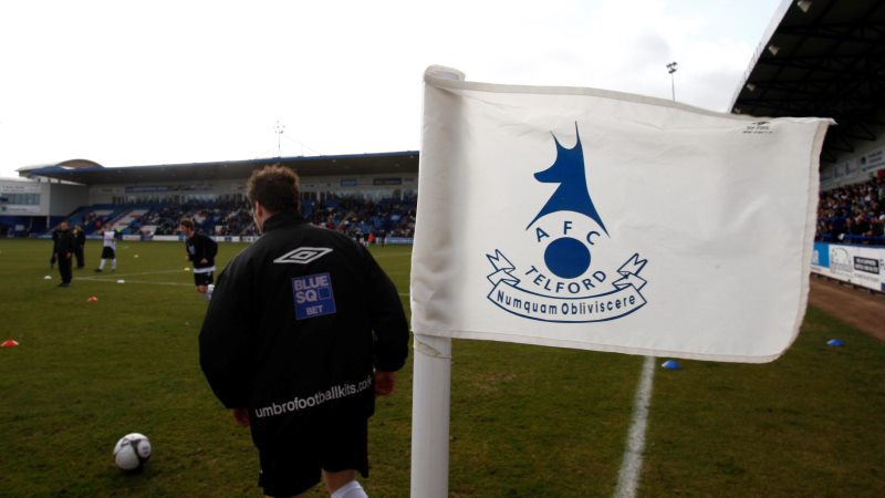 FA Trophy third round qualifying Ramsbottom v AFC Telford