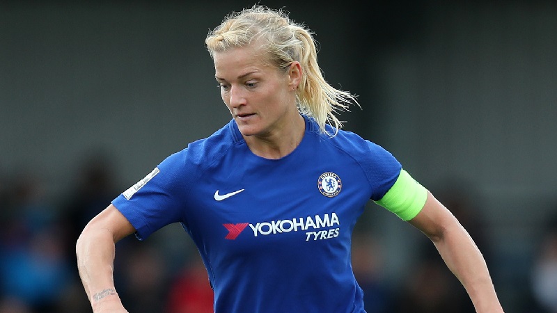 Katie Chapman inspires Chelsea to win over Liverpool in SSE Women's FA Cup