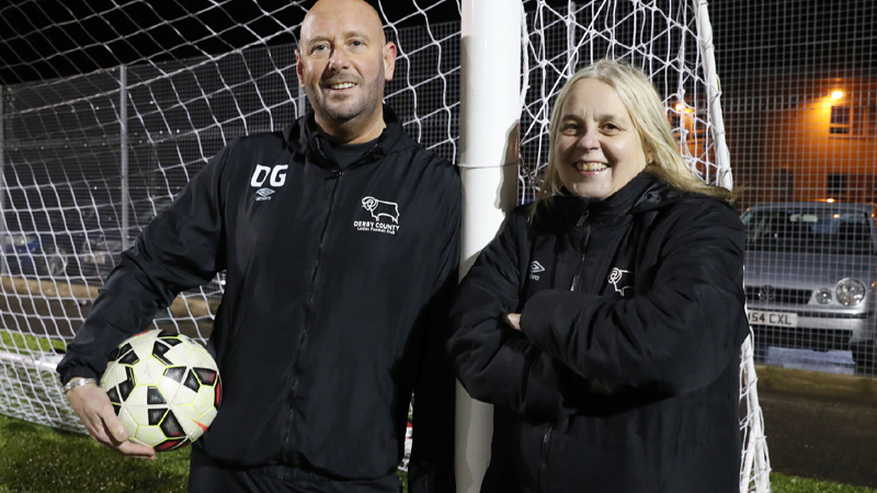 Rams' rise down to Sheila Rollinson's dedication to her beloved Derby ...