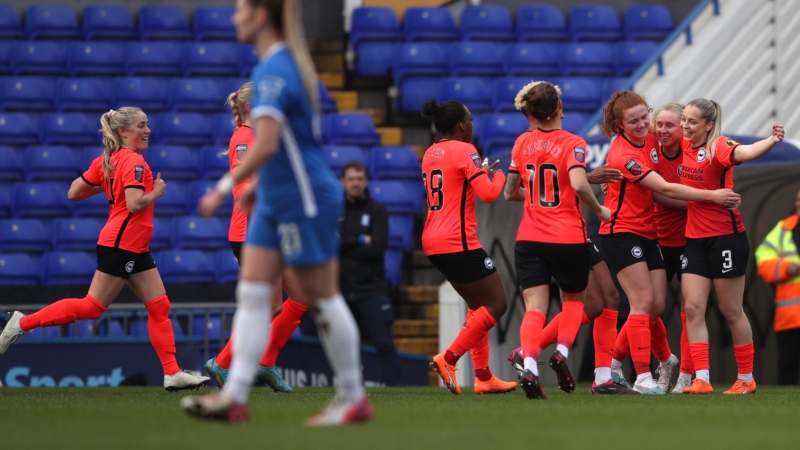 Birmingham City 0-2 Brighton and Hove Albion: Vitality Women's FA Cup ...