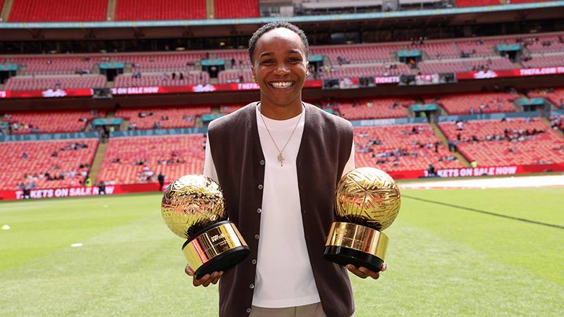 Sammy Rowland crowned first two-time winner of Mitre Golden Ball Award