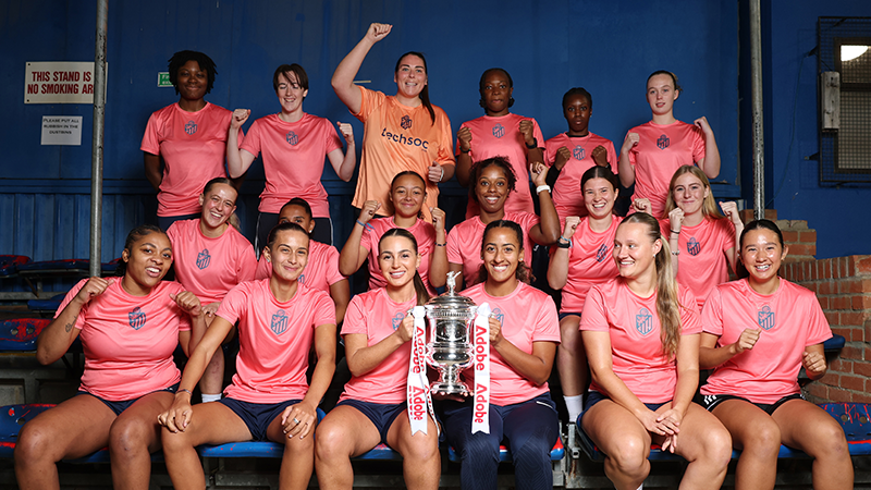 Adobe Women's FA Cup pays a visit to Atlético London
