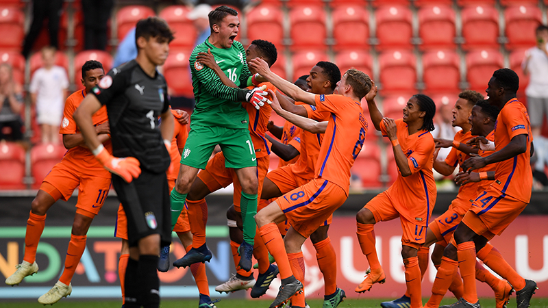 Journalism competition winner Alex Turk reports on the Euro U17 final