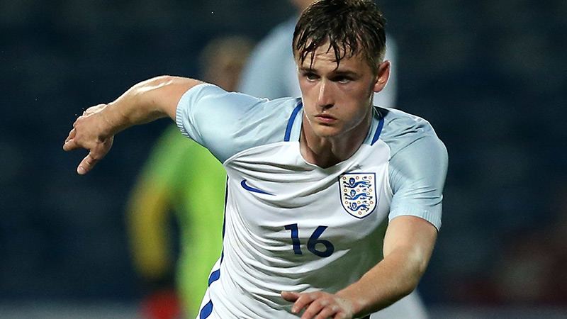Callum Connolly in England U21s squad