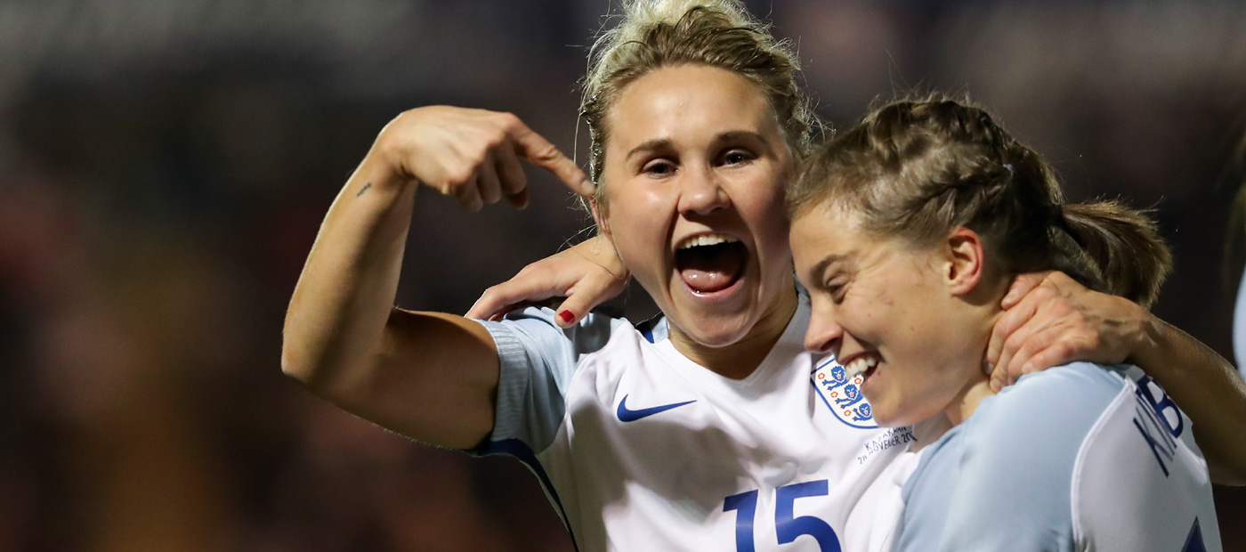 England goalscorers Melissa Lawley and Nikita Parris look back on ...