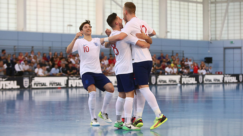 Watch England's Futsal matches with Croatia on BBC Sport