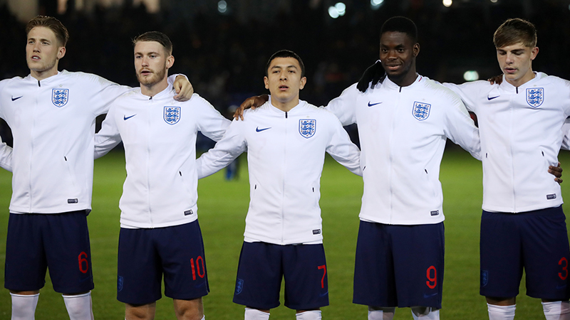 England U20s squad named for Portugal and Iceland games