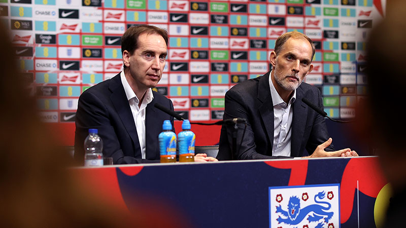 FA CEO Mark Bullingham speaks about appointment of Thomas Tuchel as ...