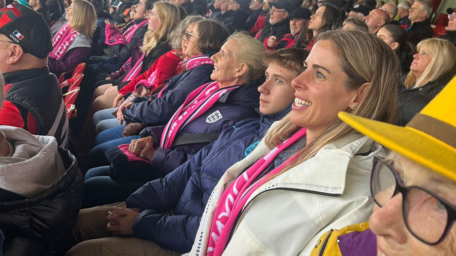 FA Chair Debbie Hewitt MBE joins 'Match of the Dames' at Altrincham's ...