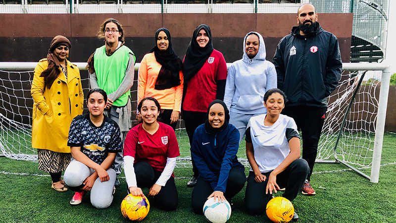 Find out how Muslimah SA have provided BAME women with football since 2014