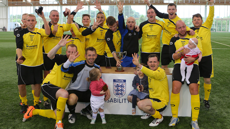 The FA Disability Cup Finals take place at St. George's Park on Saturday