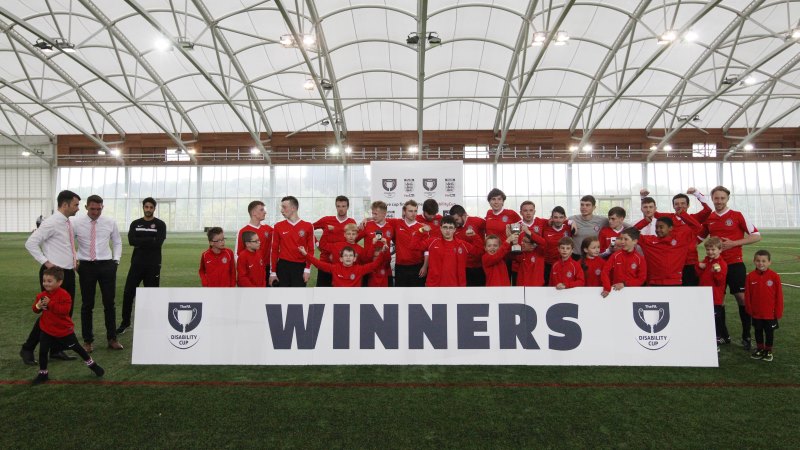 Five winners crowned at The FA Disability Cup Finals day