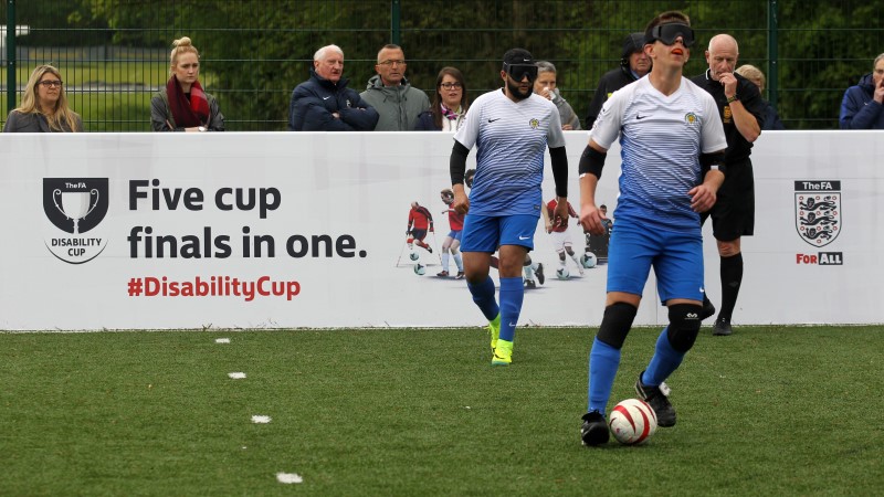 Get involved and play football in England