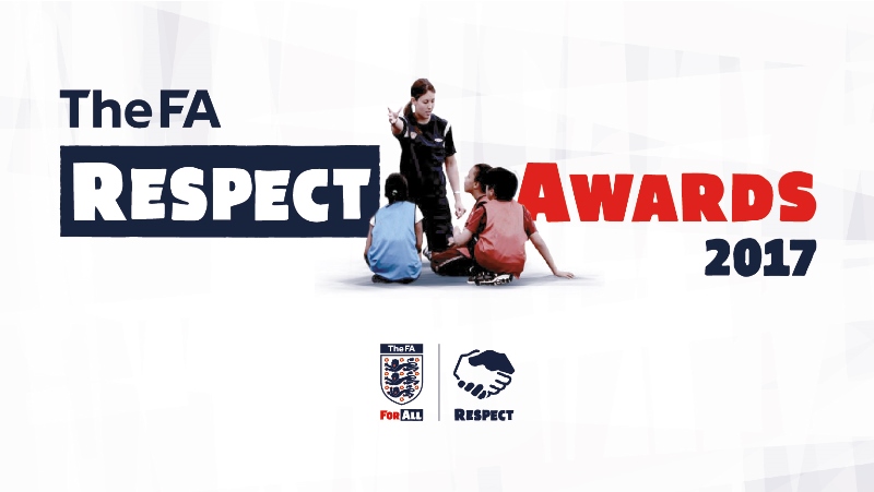 Nominations for The FA Respect Awards 2017 are open