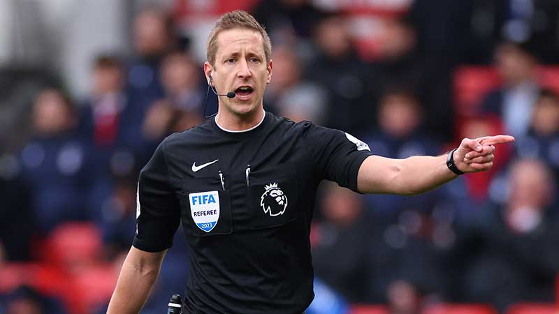 Referees and officials for FA Cup quarter-final ties