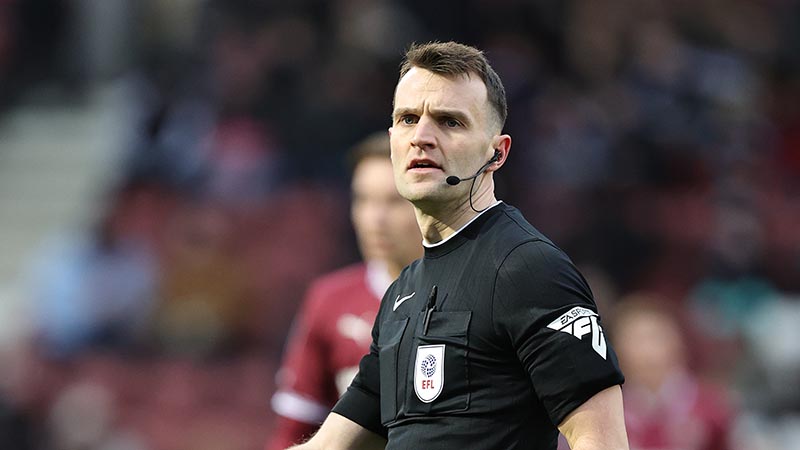 Emirates FA Cup Second Round proper match officials appointed