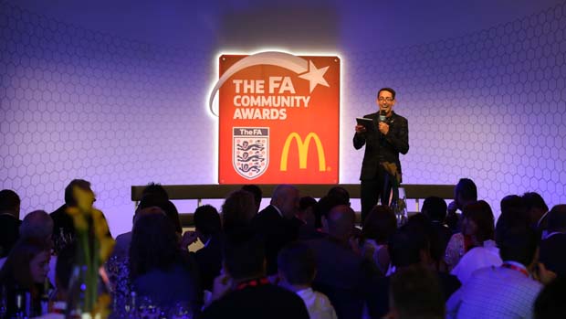 The FA Community Awards 2015 were held at Wembley Stadium on Sunday