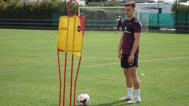 Luke Garbutt enjoying the experience of the Toulon Tournament with ...