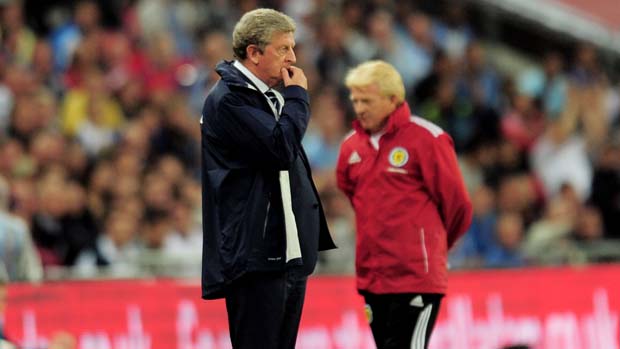Roy Hodgson and Ray Lewington excited by Scotland clash