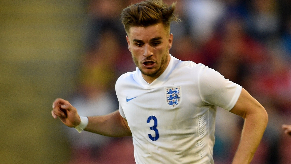 Luke Garbutt speaks to TheFA.com after England U21s win over Belarus