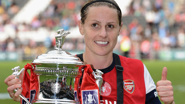 Kelly Smith says English women's football is on par with USA
